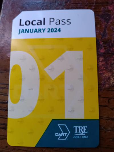 DART January 2024 Bus Pass for sale in Cedar Hill, TX - 5miles: Buy and ...