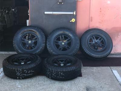 Jeep Dodge Durango journey rims Wheels 17 inch off Road 5 lugs bolt ...