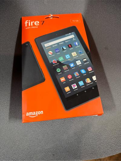 Amazon fire tablet, 7 inch 16 GB brand new in the box for sale in ...