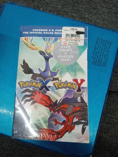 Pokemon x and y the official Kalos region guide book includes type ...
