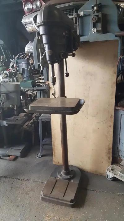 Boice-Crane "Helmet Head" Drill Press Floor Model With Production Table for sale in Bell Gardens ...