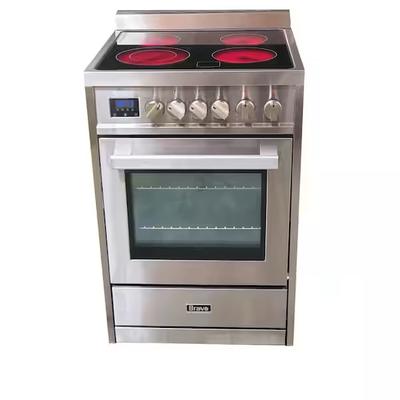 Bravo KITCHEN 24 in. 4-Element Electric Range with Broil, Pizza and ...