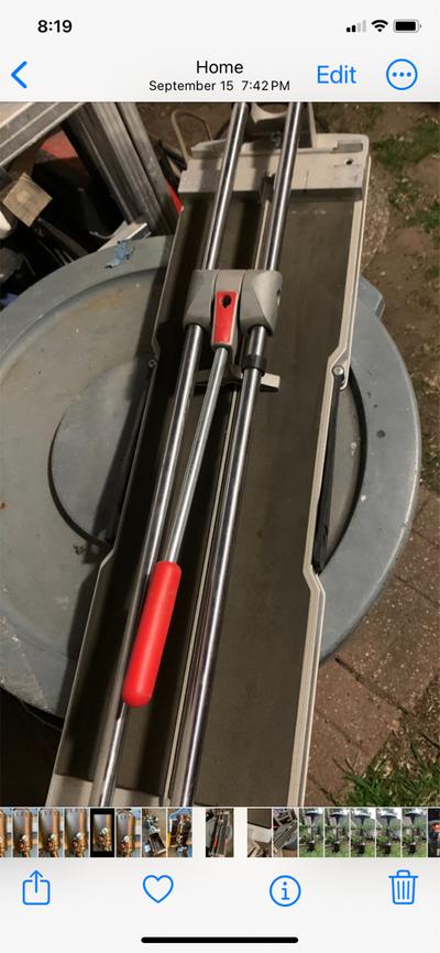 Rubi manual tile cutter 30 inch for sale in Bristol, PA - 5miles: Buy ...