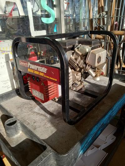 Coleman powermate maxa 3000 OHV electric generator pm0523001 Enduro ...