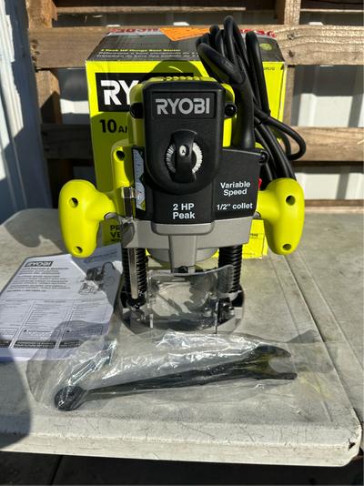 RYOBI 10 Amp 2 HP Plunge Base Corded Router NEW $100 for sale in ...