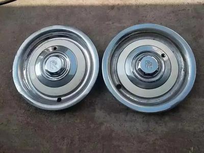 Rolls Royce Hub Caps Silver Hub Vintage Cloud Car Classic Cap Hubcap ...