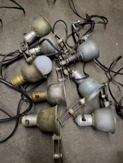 Classic Vintage Antique Delta Rockwell Retirement Light Lights Machine ...