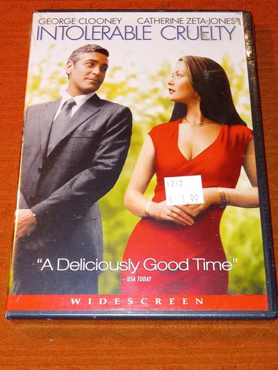 Brand new Intolerable Cruelty on DVD with Catherine Zeta- Jones and ...