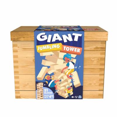 NEW Giant Jumbo Jenga Tumbling Wood Blocks Stacking Tower for sale in ...