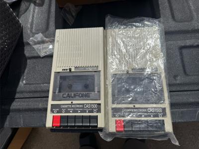 Califone CAS1500 Cassette Player/Recorder Built-in Microphone Bundle No ...