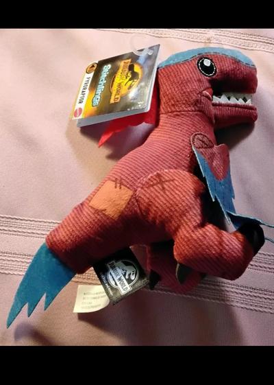 Jurassic World Dominion Stitchlings Plush With Sound PYRORAPTOR Toy ...