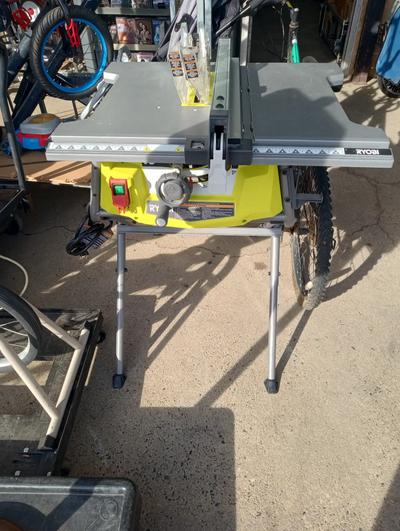 Ryobi 15 Amp 10 in. Compact Portable Corded Jobsite Table Saw with ...