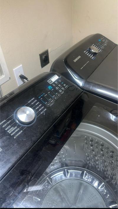 Samsung Top loader washer and front load dryer for sale in Fresno, TX ...