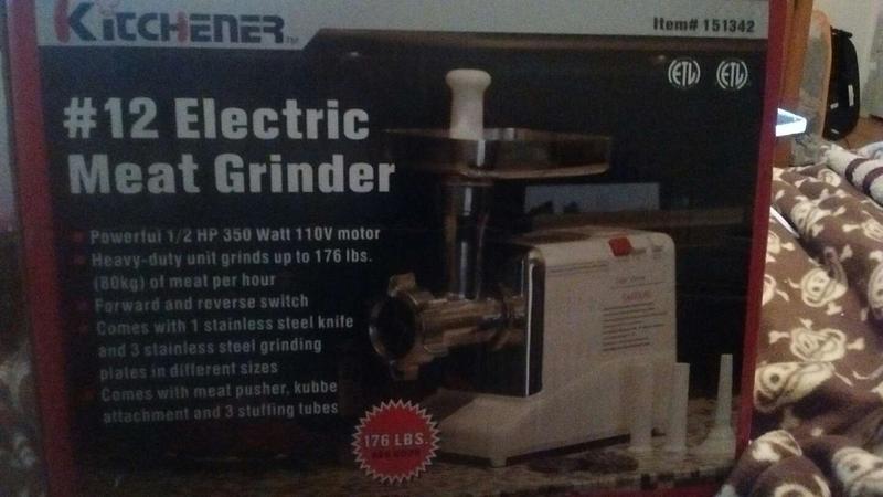 Kitchener #12 Electric Meat grinder item #151342 for sale in Rancho ...