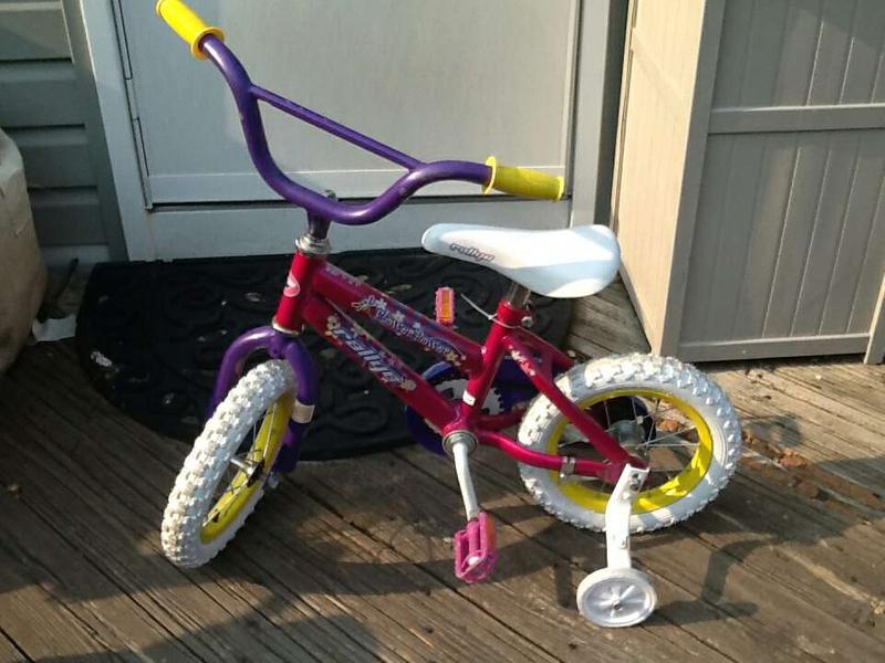 12" Rallye Flower Power Bike with Training Wheels (Price Reduced!) for ...