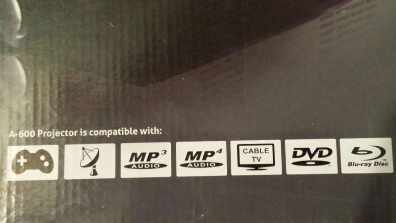 REDUCED!!! Axion a-600 LED Projector with Axion Projector Self Lock ...