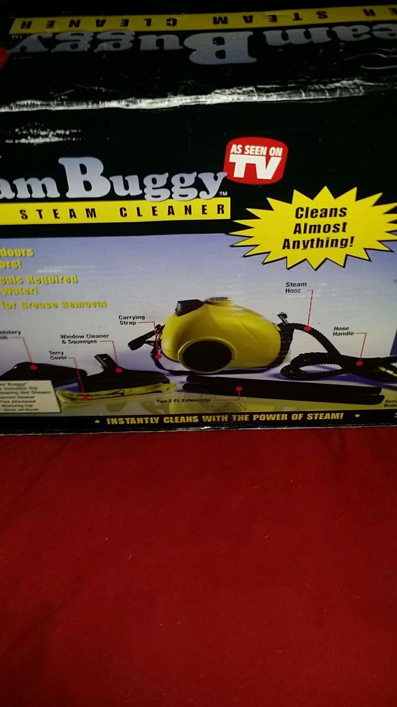 Steam buggy power steam cleaner as seen on tv brand new in the box for ...