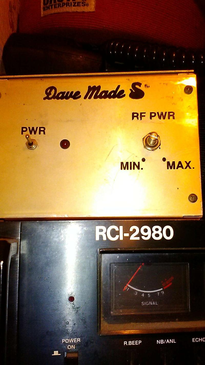 Dave Made 2 driving 4 pill competition CB amplifier. When I was running ...