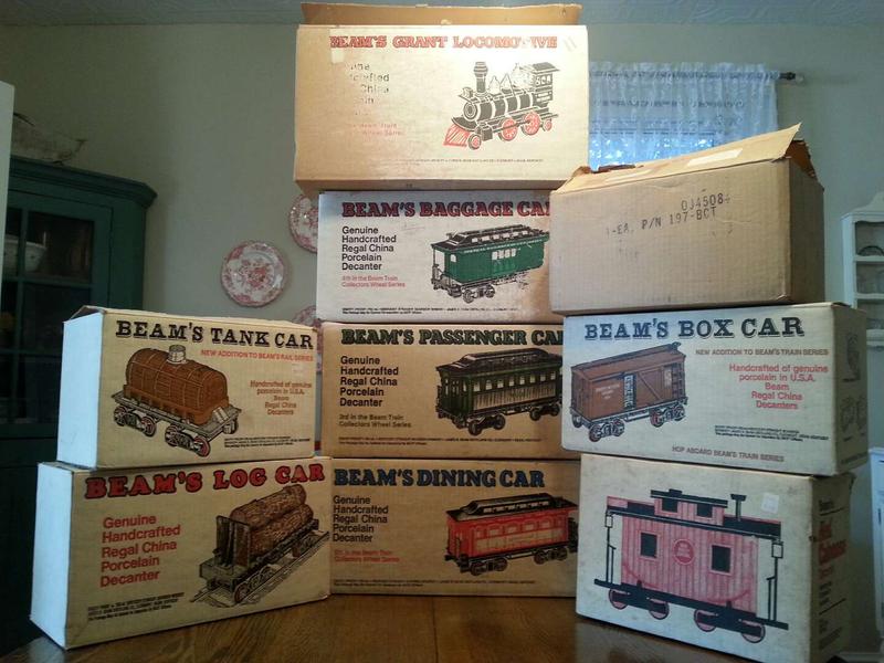 Jim Beam Whiskey Train Set - The Best Picture Of Beam
