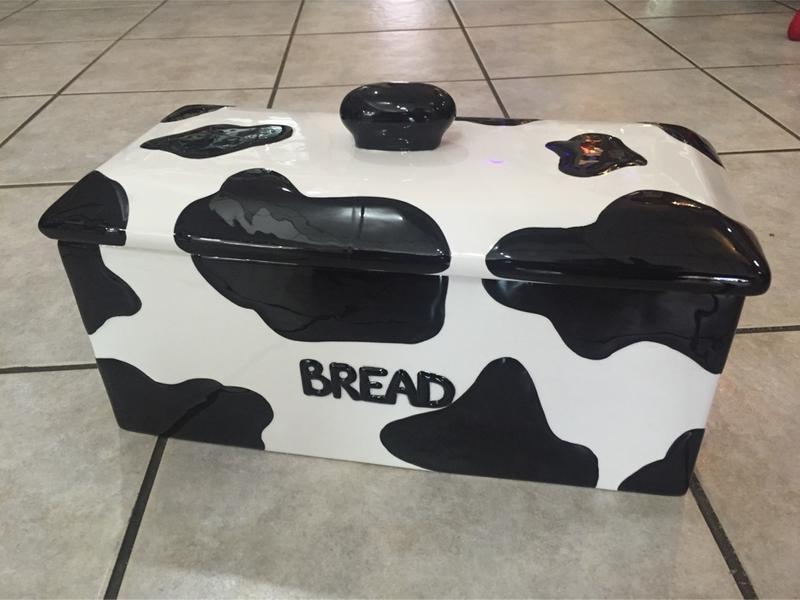 Cow Bread Box for sale in Garland, TX - 5miles: Buy and Sell