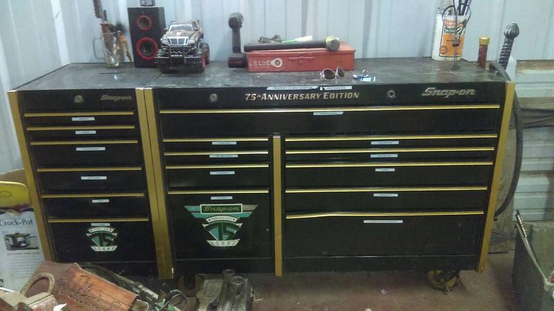 75th Anniversary Snap On Tool Box with side box for sale in Hobbs NM 5miles Buy and Sell