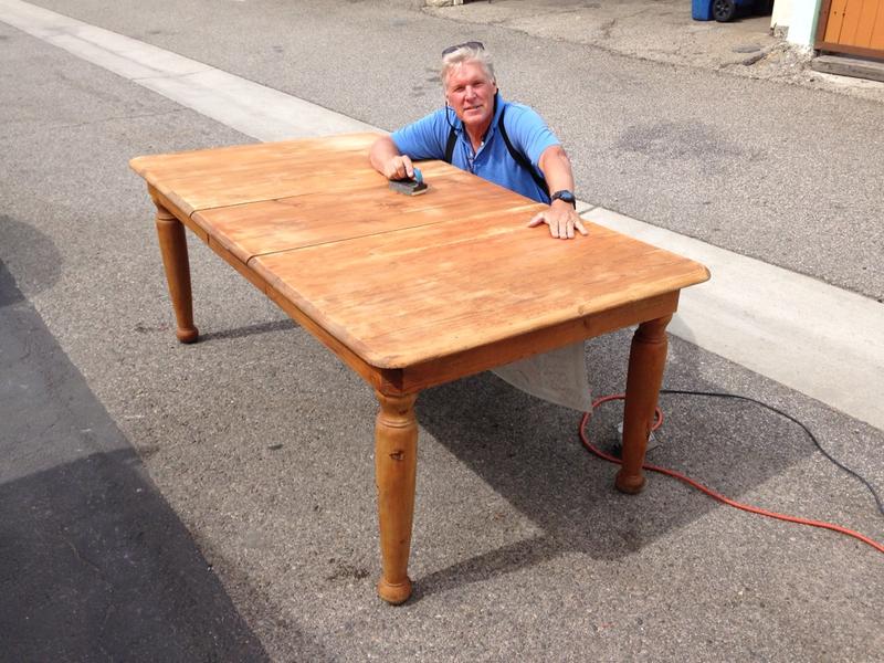 Rustic Wormwood Dining Table for sale in Burbank, CA - 5miles: Buy and Sell
