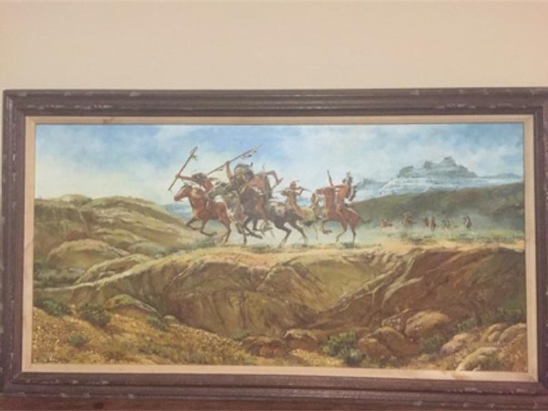 Rex Dawson original oil painting. Very rare! for sale in Princeton, TX ...