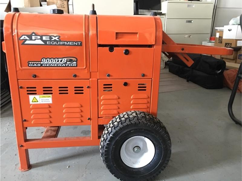 Apex 9000TB Gas Generator for sale in Southlake, TX - 5miles: Buy and Sell