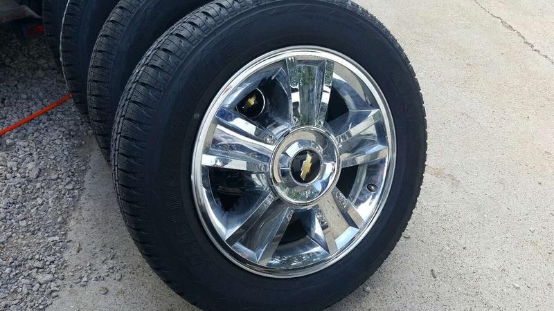 20in Chevy Texas Edition Wheels--New Bridgestone Dueler Tires--P275/55/ ...