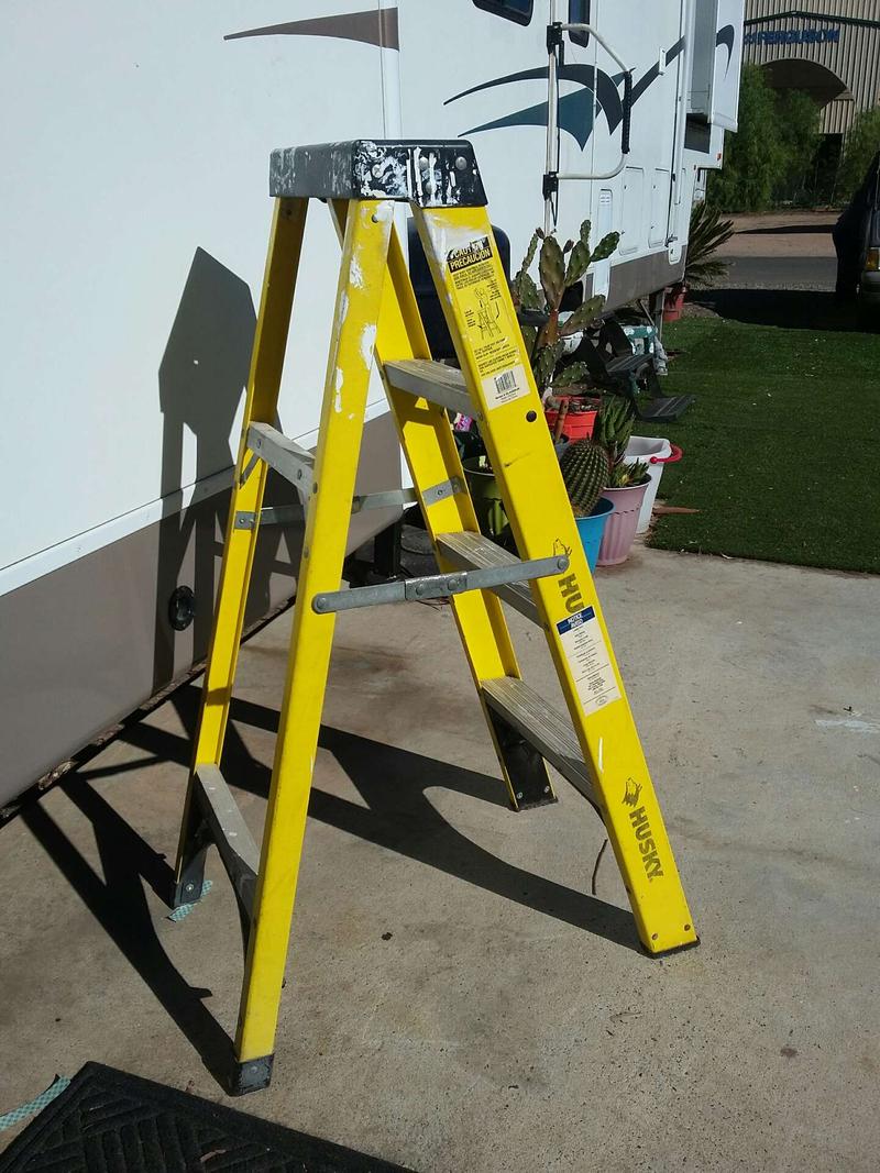 Husky 4 ft Fiberglass Ladder for sale in Lake Elsinore, CA - 5miles ...