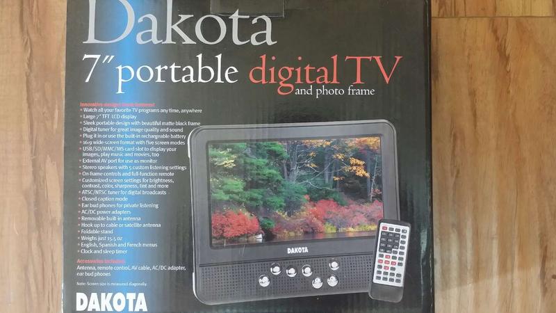 Brand new Dakota STV-070 7-inch Portable Digital TV for sale in Las ...