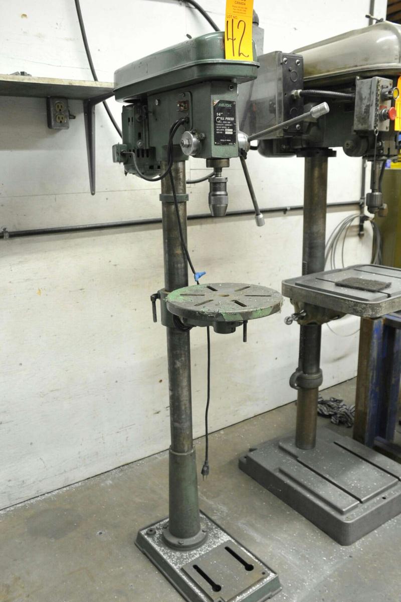 REXON MODEL #RDM-100F 14" HEAVY DUTY DRILL PRESS MACHINE- $70 if come ...