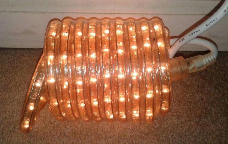 Gold strand of Flexible Rope Light 120V, 60Hz, 0.45AE172629This item is ...
