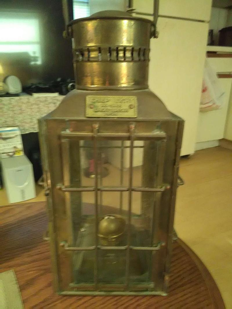 Antique lamp chief light no 3509 great Britain 1935 for sale in Cocoa ...