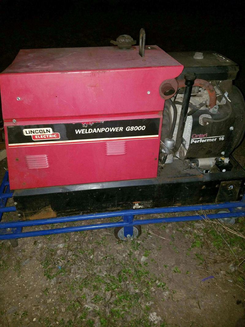 Lincoln Weldanpower G8000 for sale in San Antonio, TX - 5miles: Buy and ...
