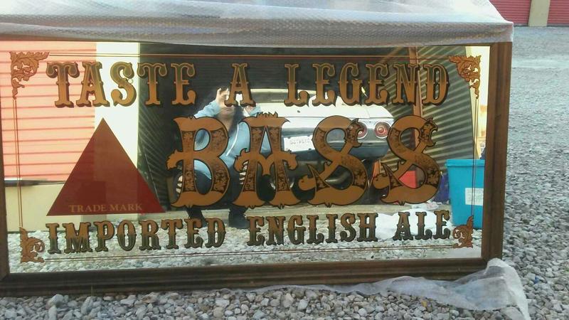 Extra-large BASS ALE MIRROR for sale in Dallas, TX - 5miles: Buy and Sell