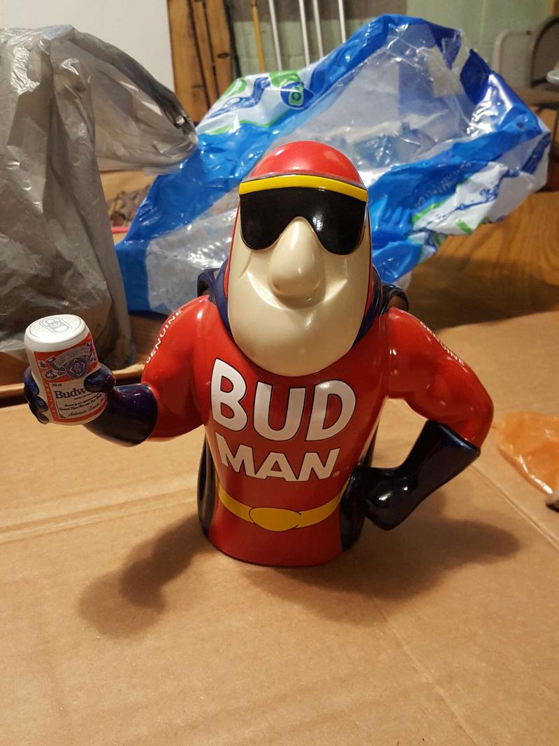BUDWEISER STEIN 1993 BUD MAN for sale in Milford, PA - 5miles: Buy and Sell