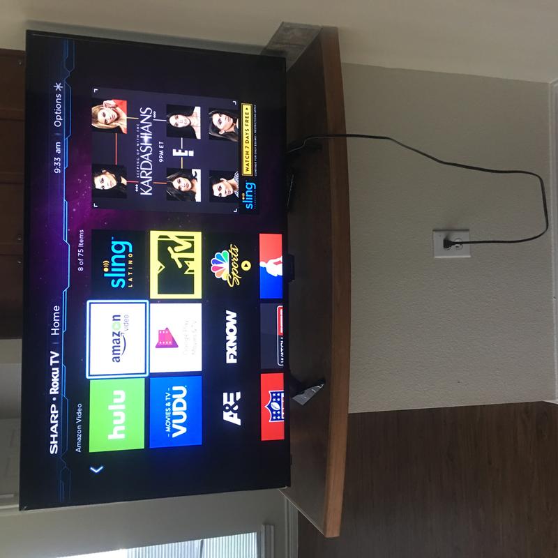 55INCH SHARP ROKU SMART TV for sale in Sugar Land, TX - 5miles: Buy and ...