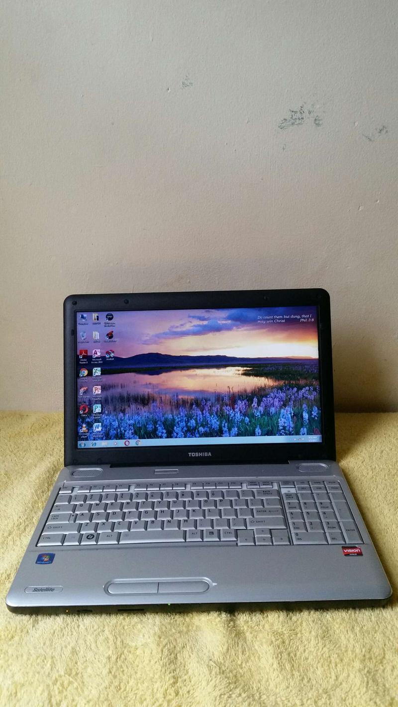15.6" Dual-Core Toshiba Laptop, No Camera, 3GB RAM, 320GB HDD for sale ...