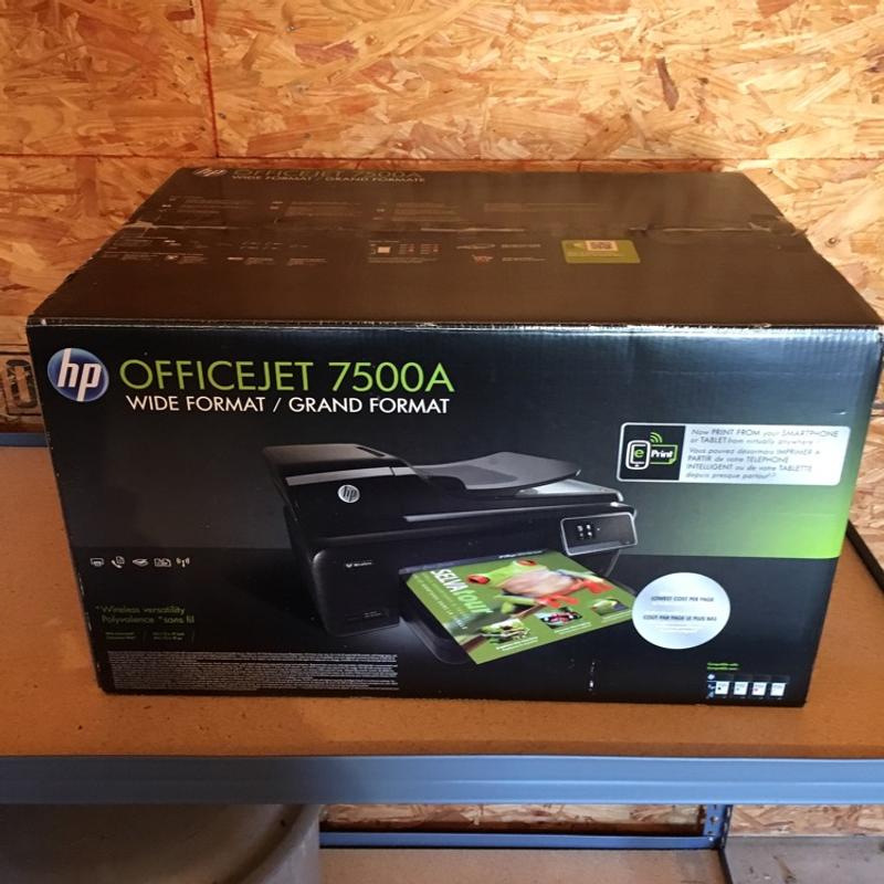 HP Officejet 7500A wireless printer / wideformat for sale in Dickinson ...