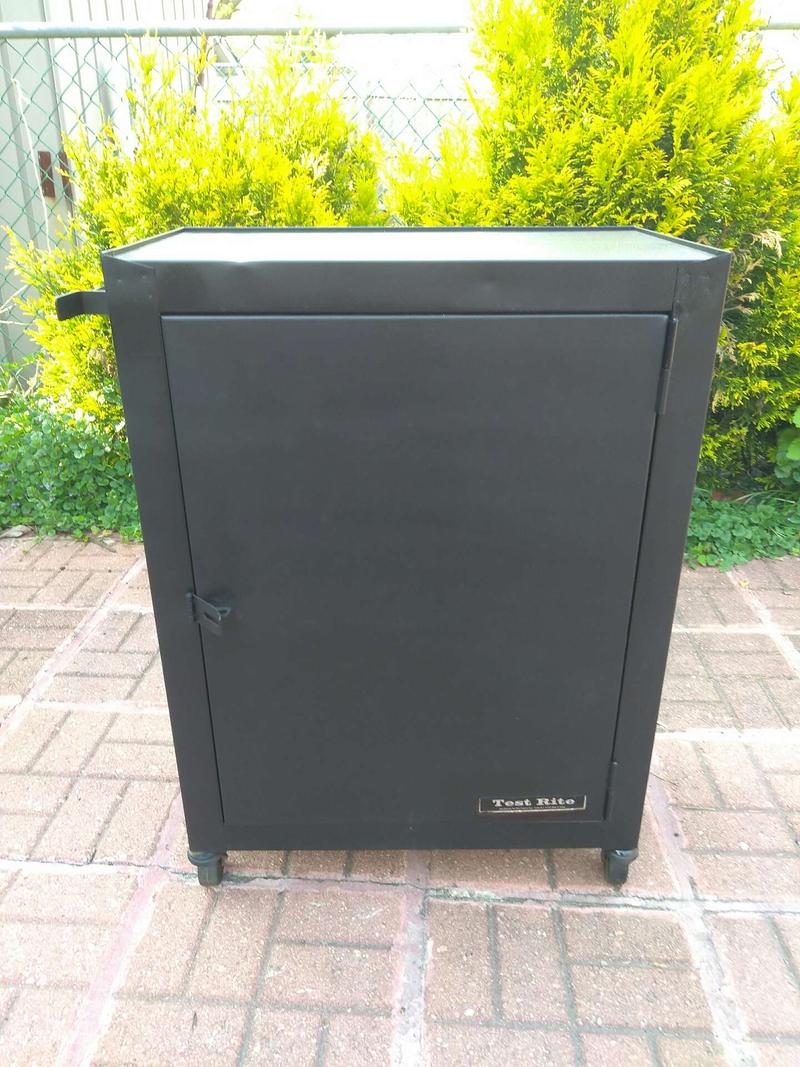 Vintage Test Rite rollaway tool Box cabinet chest ( Reconditioned ) for ...