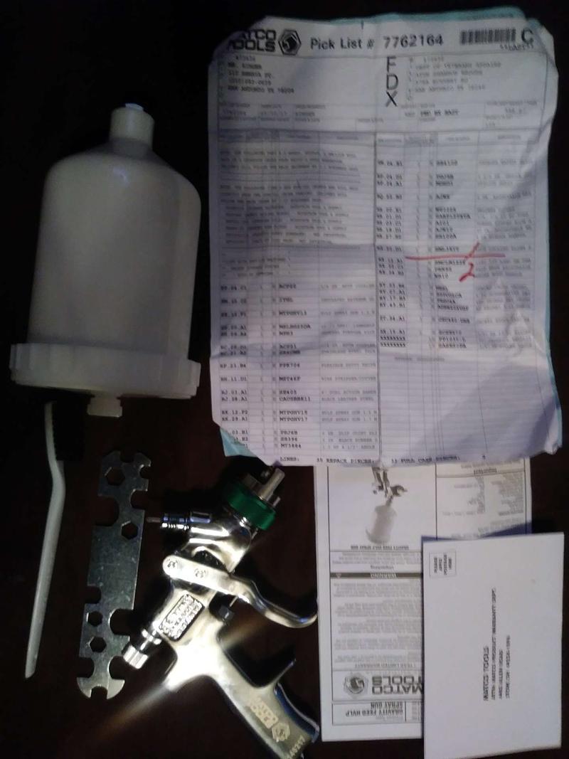 MATCO AUTOMOTIVE HVLP. MTPGHV15 SPRAY GUN for sale in San Antonio, TX ...
