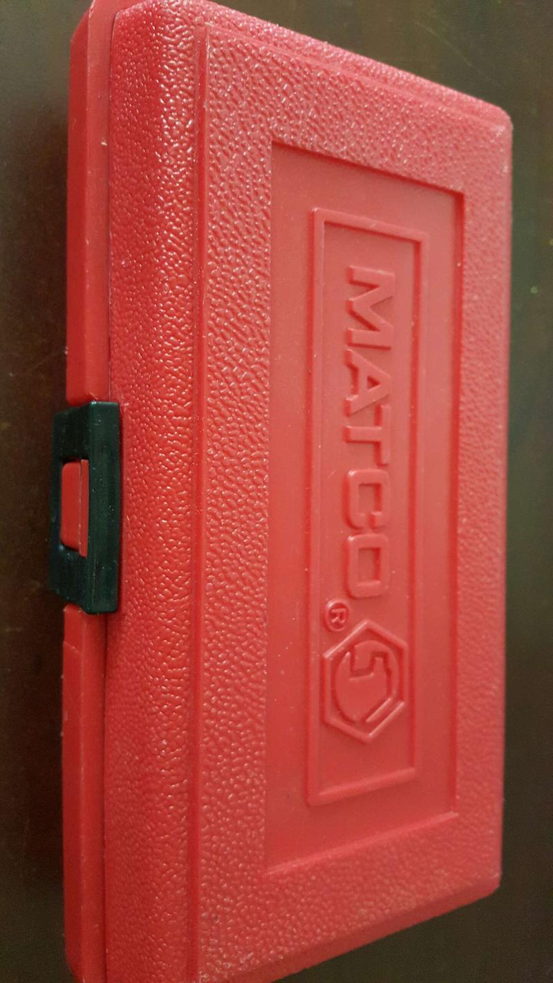 VINTAGE MATCO Tools SID23PB 3/8" 23 PCT MASTER IMPACT BIT DRIVER SET ...