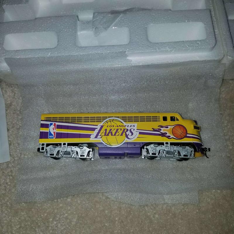 Limited Edition Hawthorne Village Lakers Train Set for sale in ...