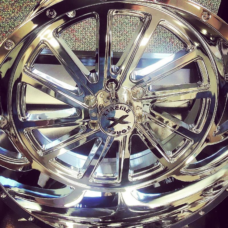 New Chrome 22x12 Xtreme Force XF Wheels XF-1 XF-2 XF-3 for sale in ...