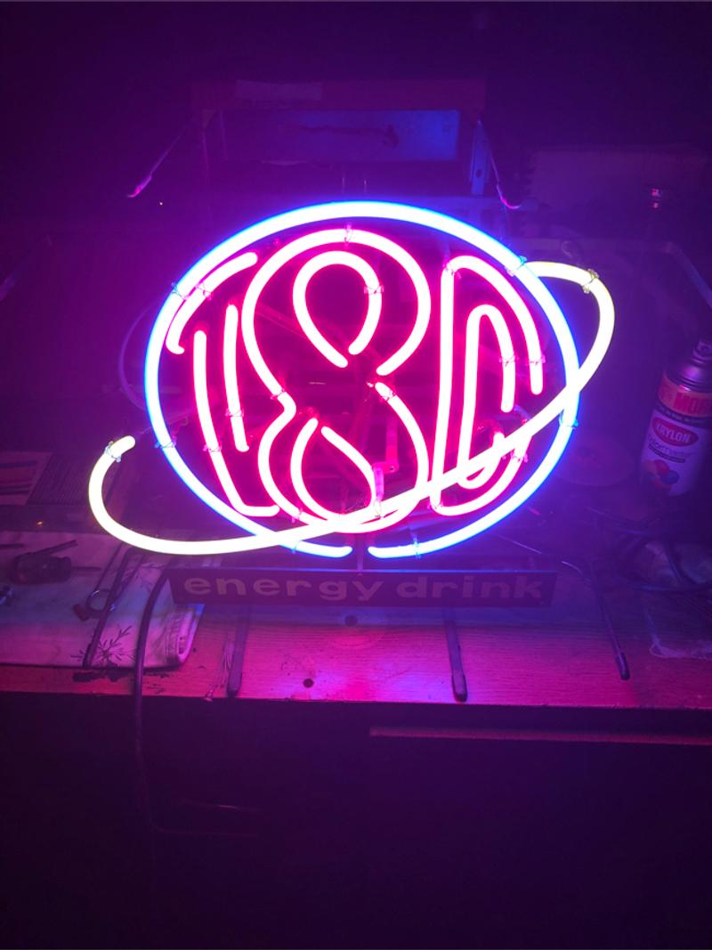 180 energy drink neon light ... Made by Budweiser (rare) for sale in ...
