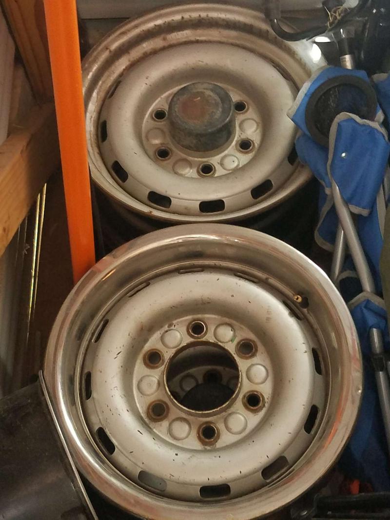 4 14 Inch 6 Lug Wheels From A Mitsubishi Pickup Should Fit Nissan Or 4 14 Inch 6 Lug Wheels From A Mitsubishi Pickup Should Fit Nissan Or