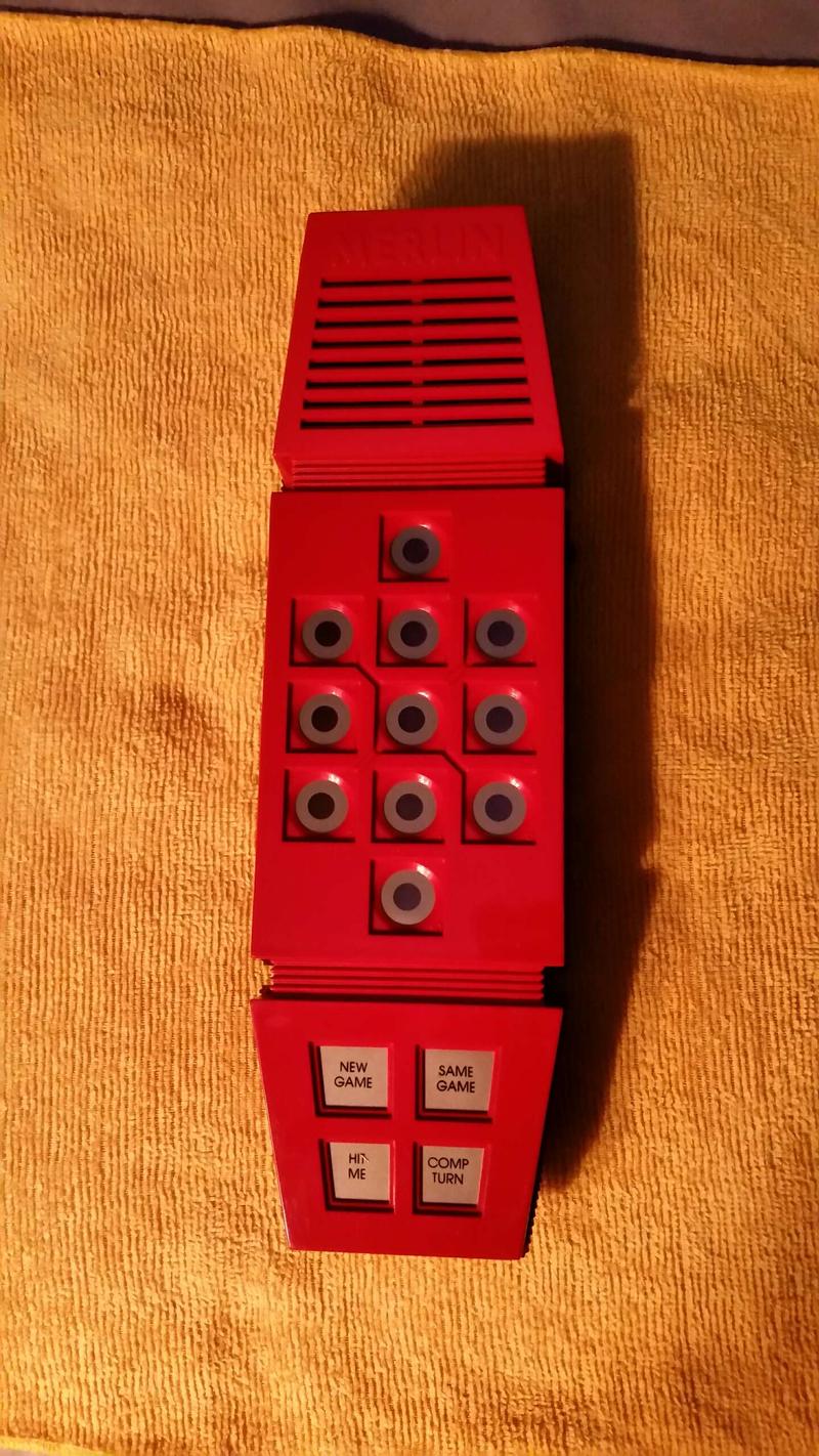 ((MERLIN)) VINTAGE 1978 PARKER BROTHERS ELECTRONIC GAME for sale in ...