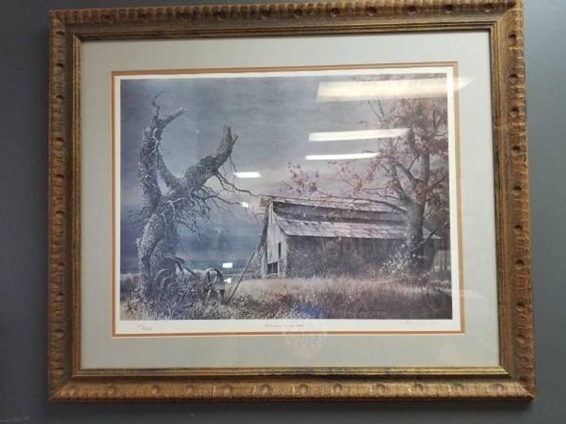 Ben Hampton Series 1 Monument To An Era Art Print 1972 for sale in ...