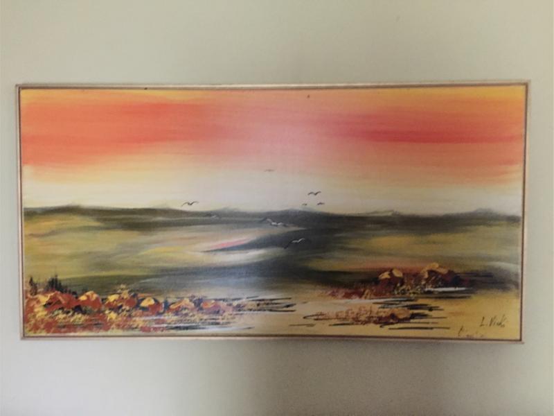 Vintage Painting by L. Vicki for sale in Denton, TX - 5miles: Buy and Sell